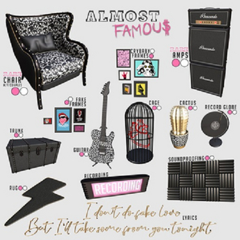 Second Life Marketplace - [Kres] Almost Famous - Fake Frames - Pink